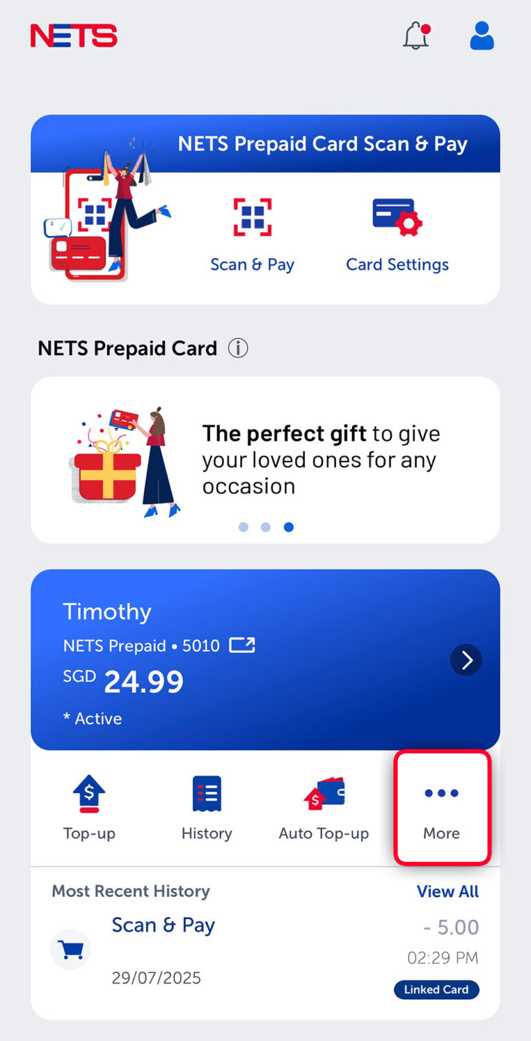 NETS Prepaid Card – NETS